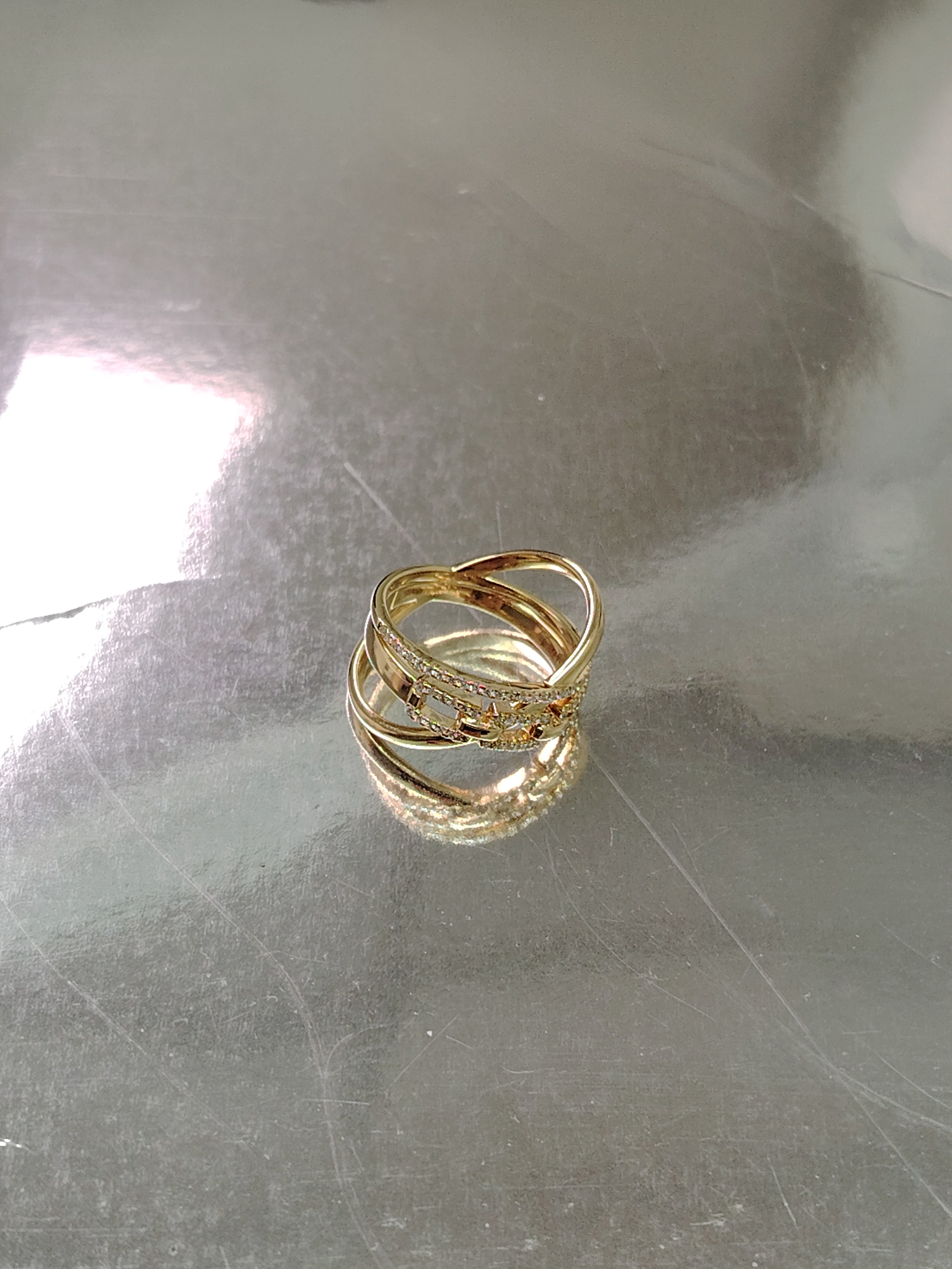 Radiant Harmony Diamond Ring – Arisha Luxe