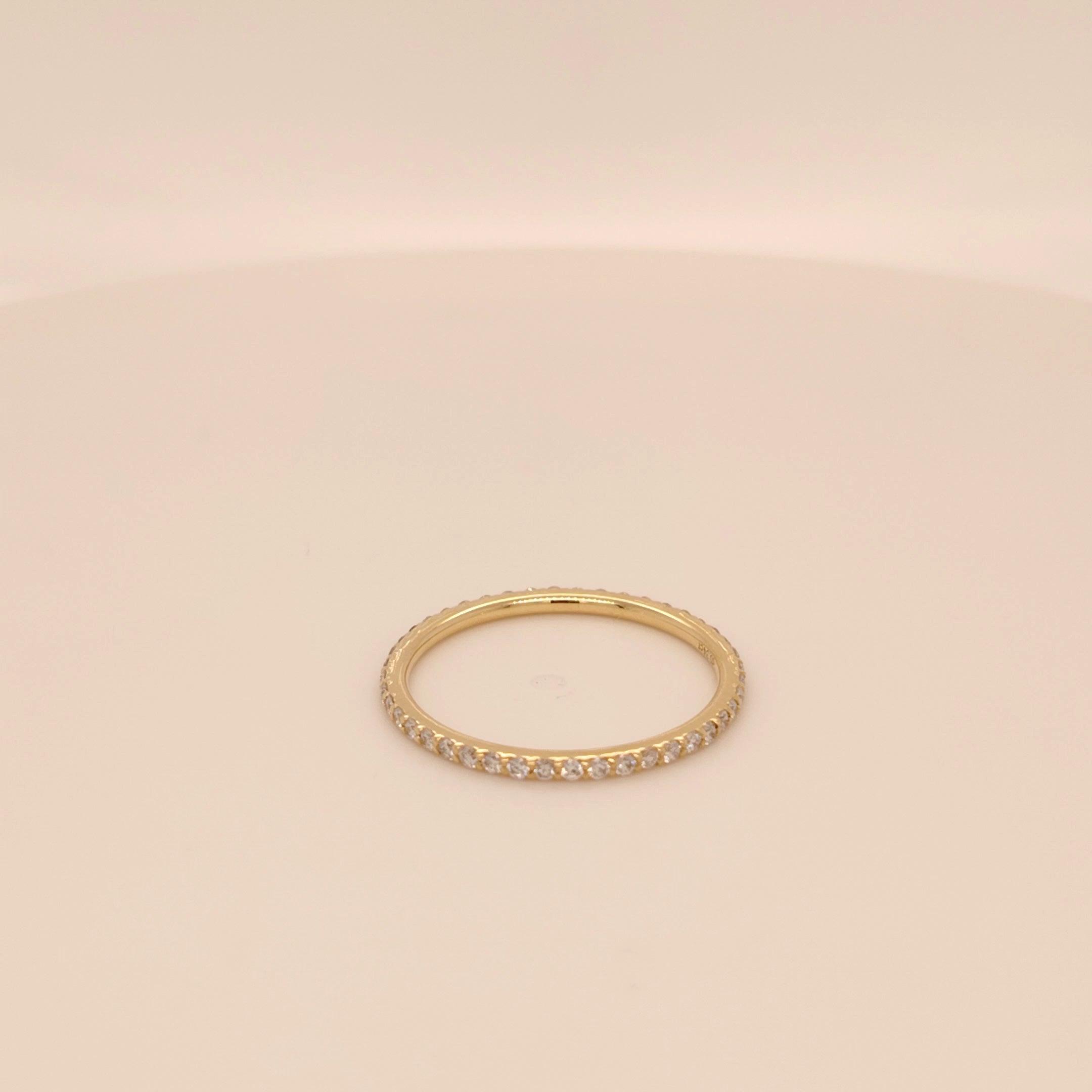 Classic Spark Diamond Ring – Arisha Luxe